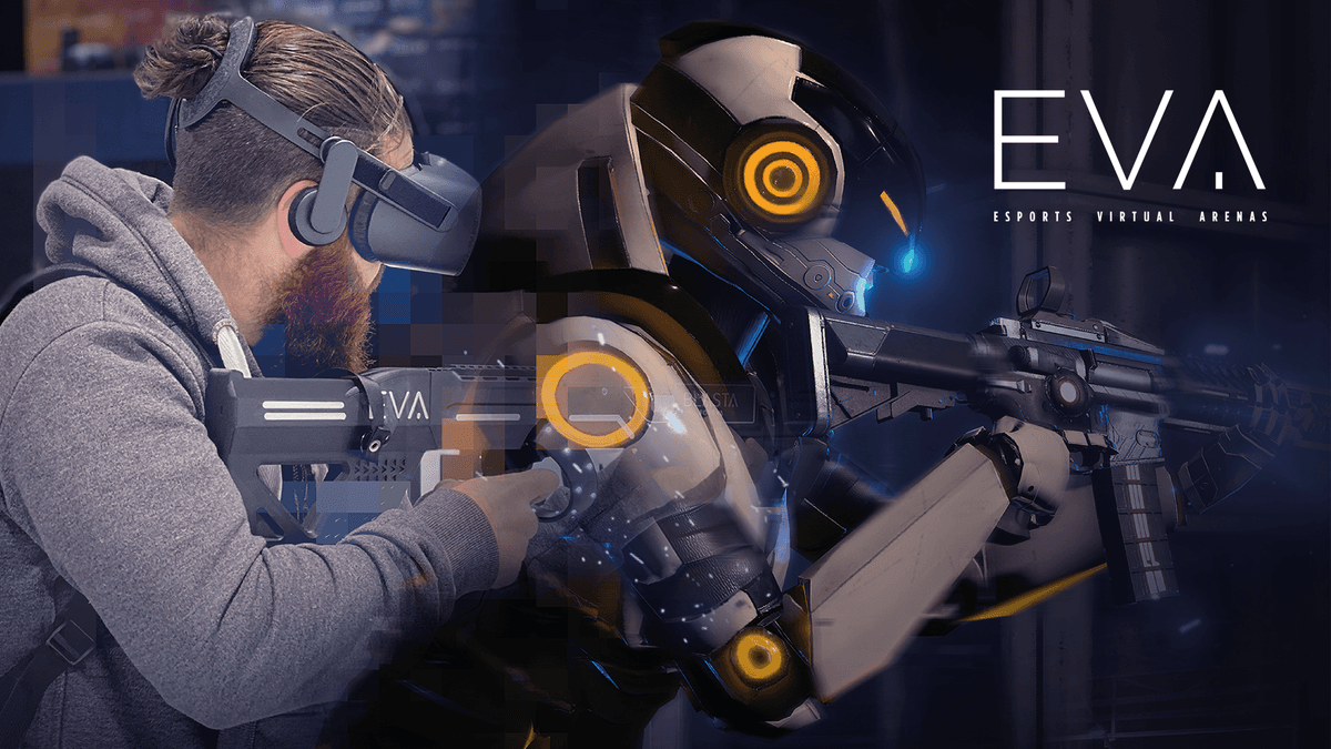 EVA à Illusion VR Nantes - Arène de 400m2 en Réalité Virtuelle